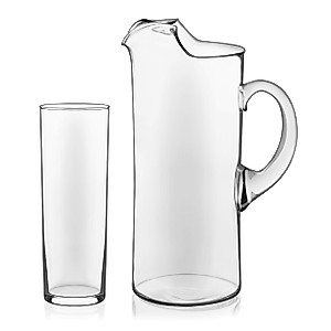 Libbey Modern Bar Boozy Brunch Entertaining Set with 6 Highball Glasses and Pitcher