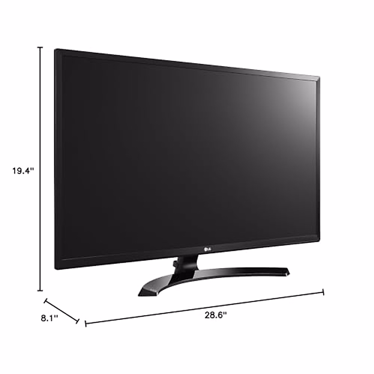 LG 32MP58HQ-P 32-Inch IPS Monitor with Screen Split, Black