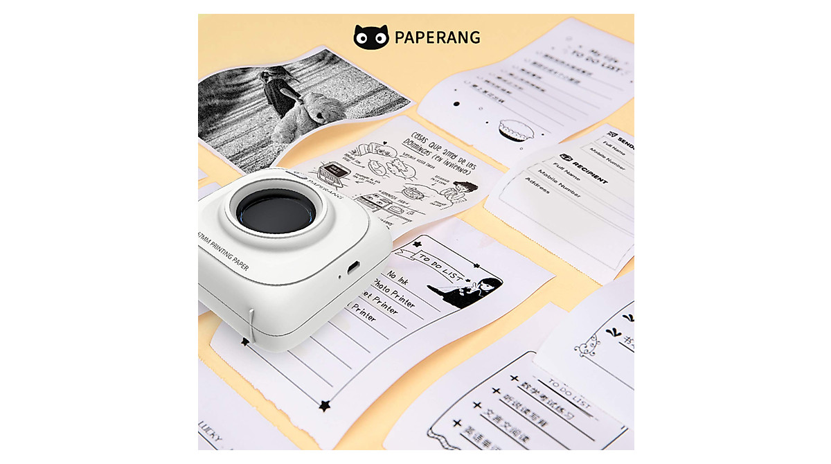 PAPERANG P1 Mini Pocket Printer - Wireless Thermal & Portable Printer
