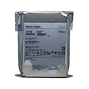 WD 10TB Ultrastar DC HC510 7200 RPM SATA 6.0Gb/s 3.5in Internal Hard Drive Model 0F27452 (Renewed)