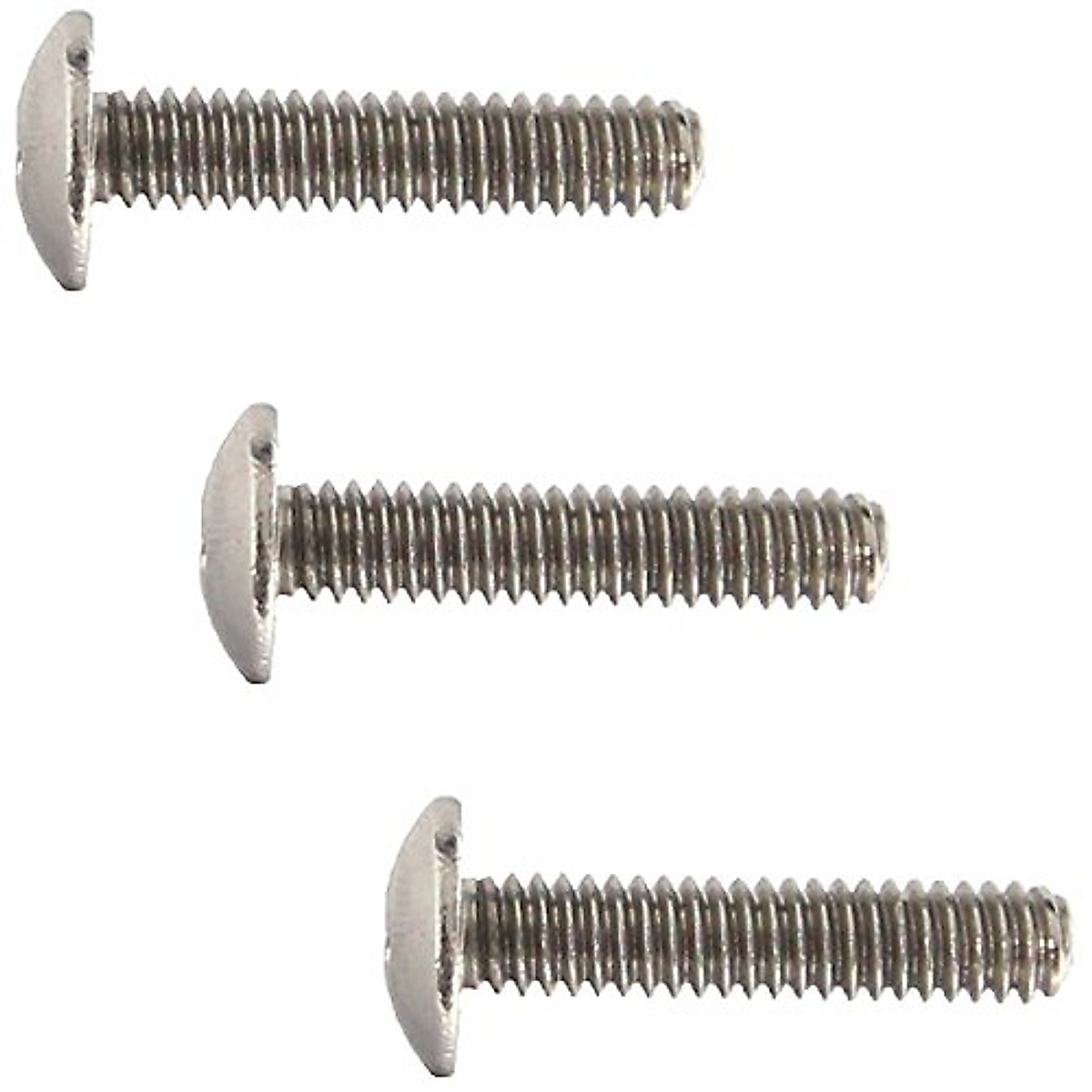 10-32 x 1/2" Truss Head Machine Screws, Full Thread, Phillips Drive, Stainless Steel 18-8, Bright Finish, Machine Thread, Quantity 100 Pieces by Fastenere