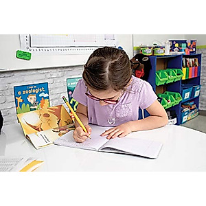 Pacon Junior Composition Book, 3/8" Ruled 5" x 7-1/2", 100 White Sheets , 6 Count