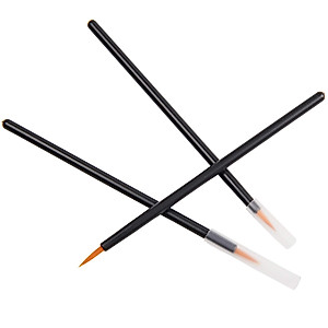 Hedume 300 Pack Disposable Eyeliner Brush, Eyeliner Brush Applicator, Eye Liner Wands for Makeup