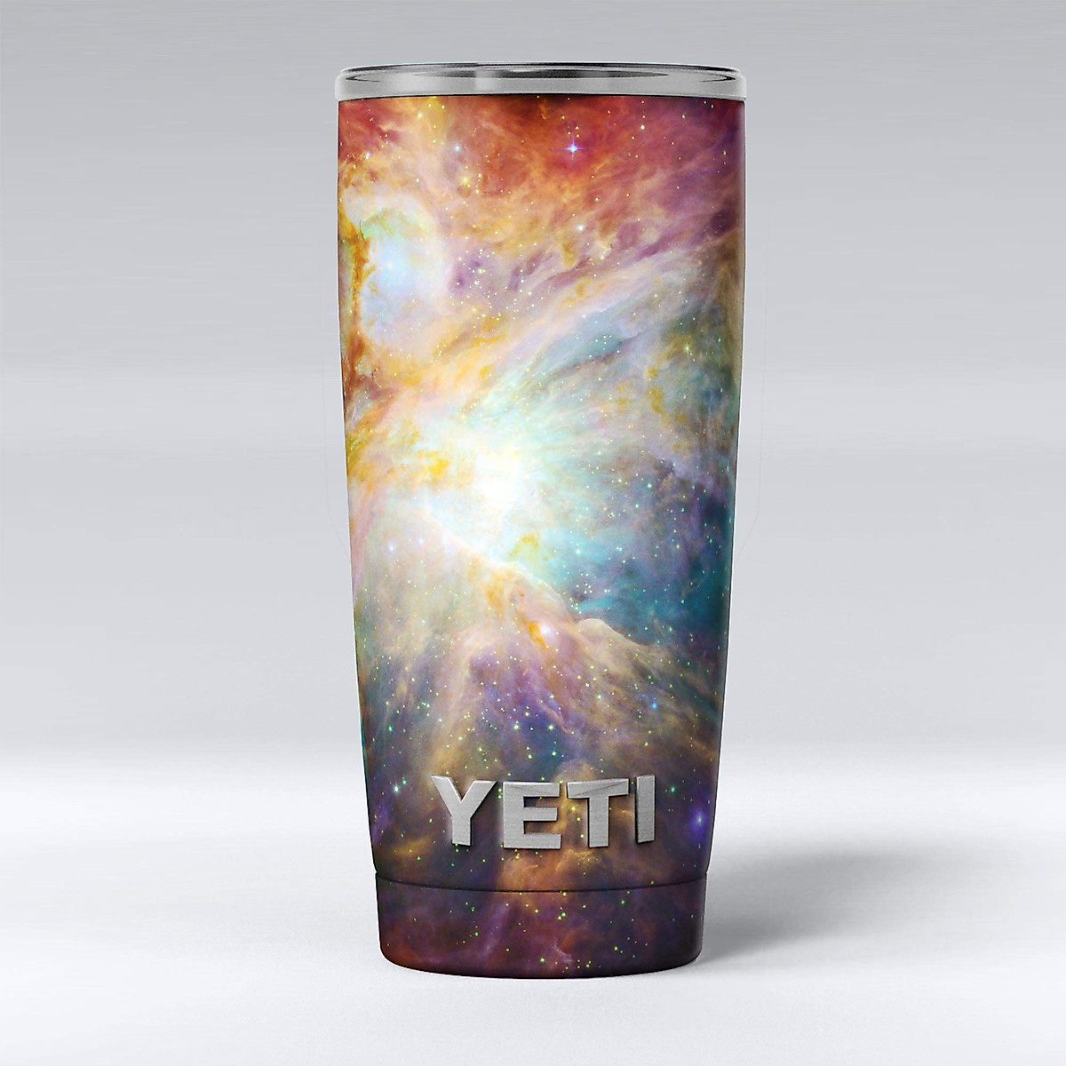 Design Skinz Mutli-Colored Clouded Universe - Skin Decal Vinyl Wrap Kit Compatible with The Yeti Rambler Cooler Tumbler Cups