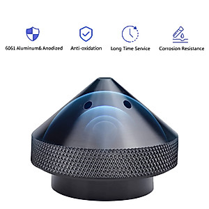 Mejiao Eliminator Trolling Motor Prop Aluminum Nut Compatible with MotorGuide GFEL-MG-BK-DP G-Force.