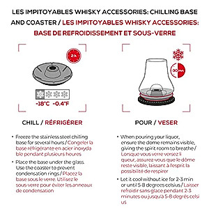 Peugeot Impitoyable Glass, Whisky Tasting Set, Clear