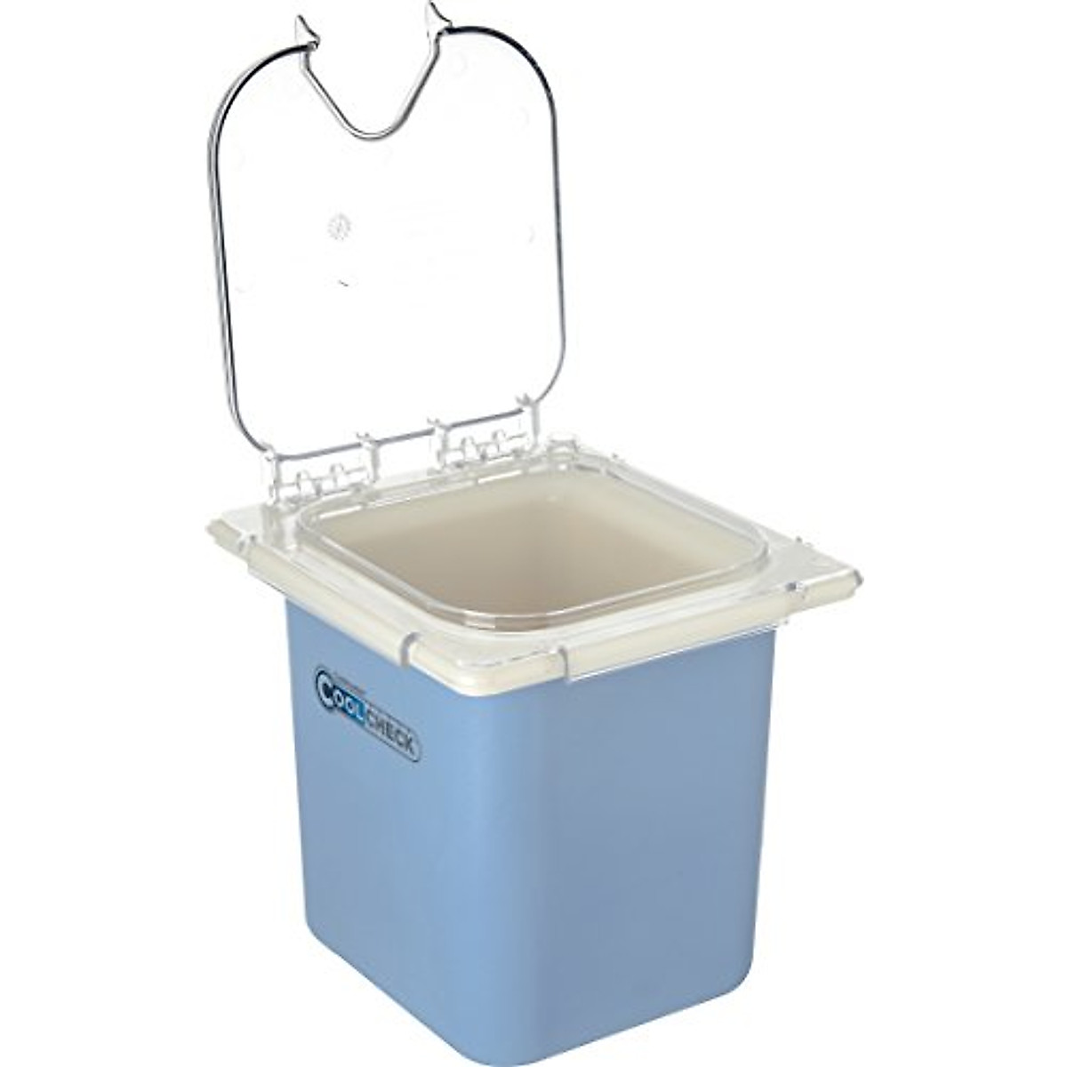 Carlisle FoodService Products CM10319Z07 Cold master EZ Access Lid with Notch, Sixth Size, Clear (Pack of 2)