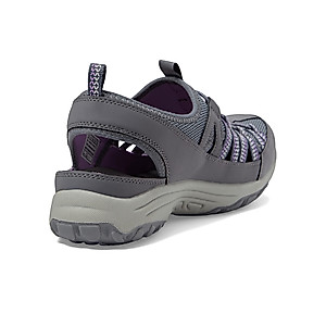 Skechers Modern Comfort Women's Women's Reggae Fest 2.0-What A View Water Shoe, CHARLCOAL, 7