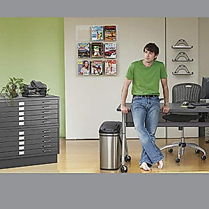 Safco Products Flat File for 36" W x 24" D Documents, 5-Drawer (Additional Options Sold Separately), Black