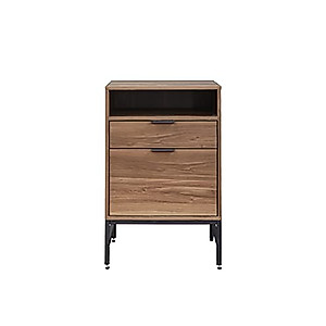 Unique Furniture Wilbert File Cabinet, Walnut