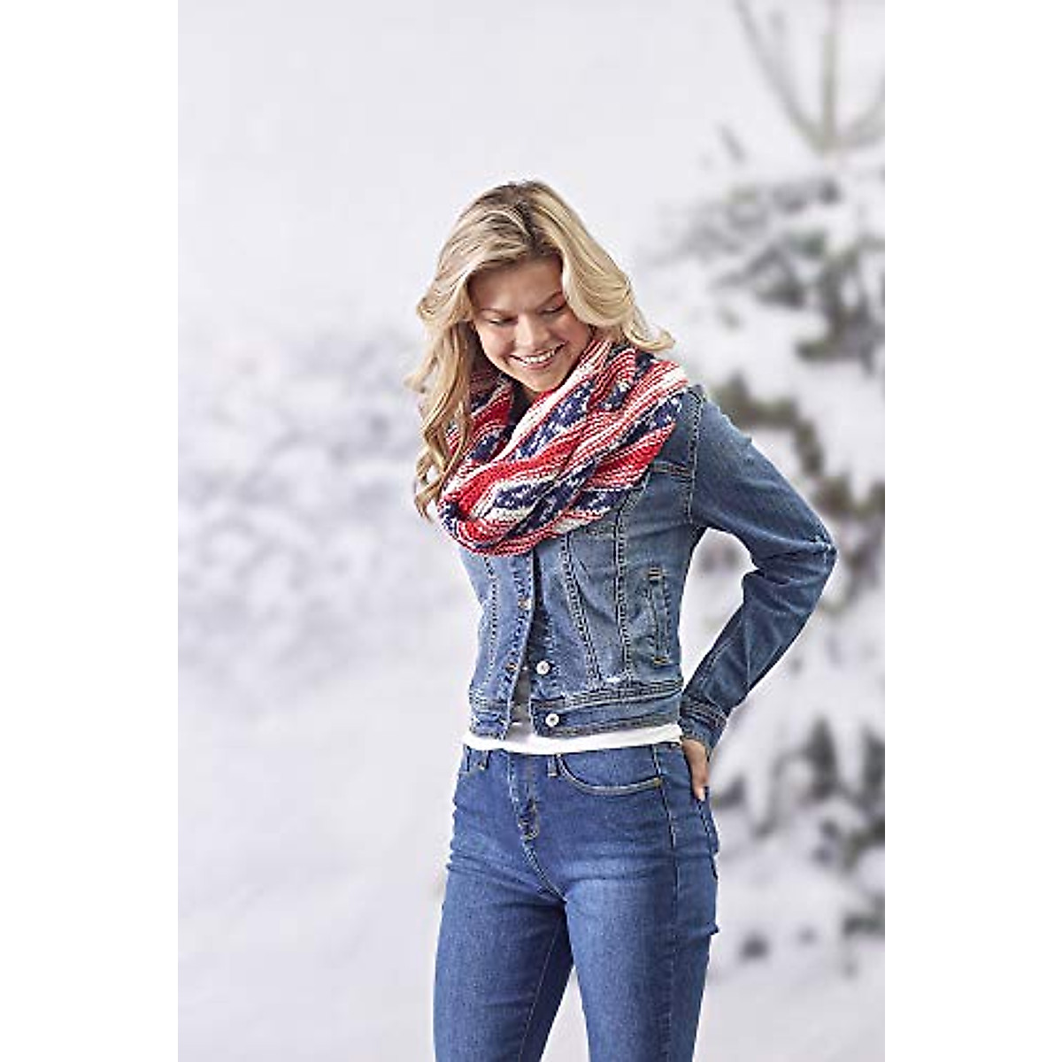 Red Heart Super Saver Yarn E300.3943, Print-Americana