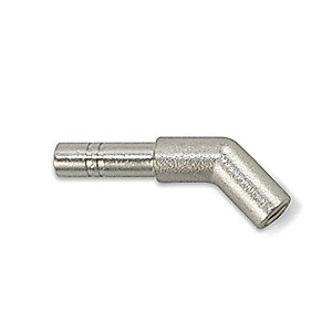 5 Pack- 1/4" 45-Degree Tee Mist Nozzle Complete -For High Pressure Misting