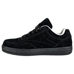 Reebok womens Soyay Safety Toe Skateboard Work Industrial Construction Shoe, Black, 7.5 US