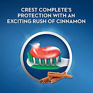 Crest Cinnamon Toothpaste, 6 Ounce, Pack of 2