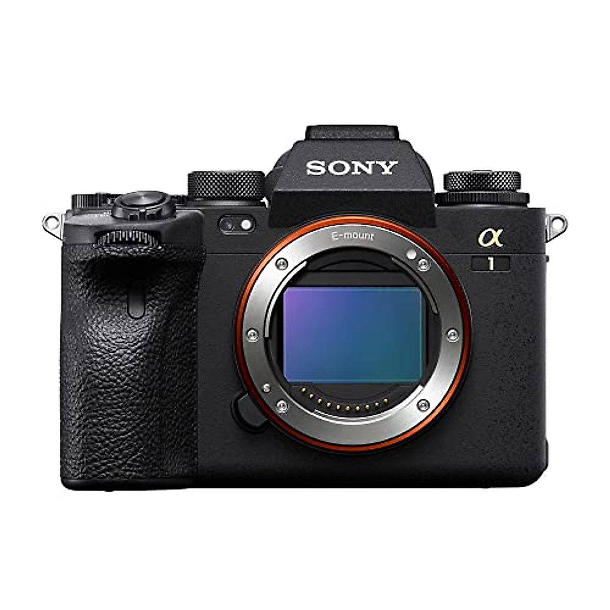 Sony Alpha 1 Full-Frame Interchangeable Lens Mirrorless Camera with Memory Card, Camera Backpack and Rechargable Battery Pack Bundle (4 Items)
