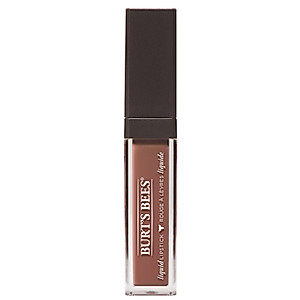 Burt's Bees 100% Natural Glossy Liquid Lipstick, Sandy Seas, 1 Tube