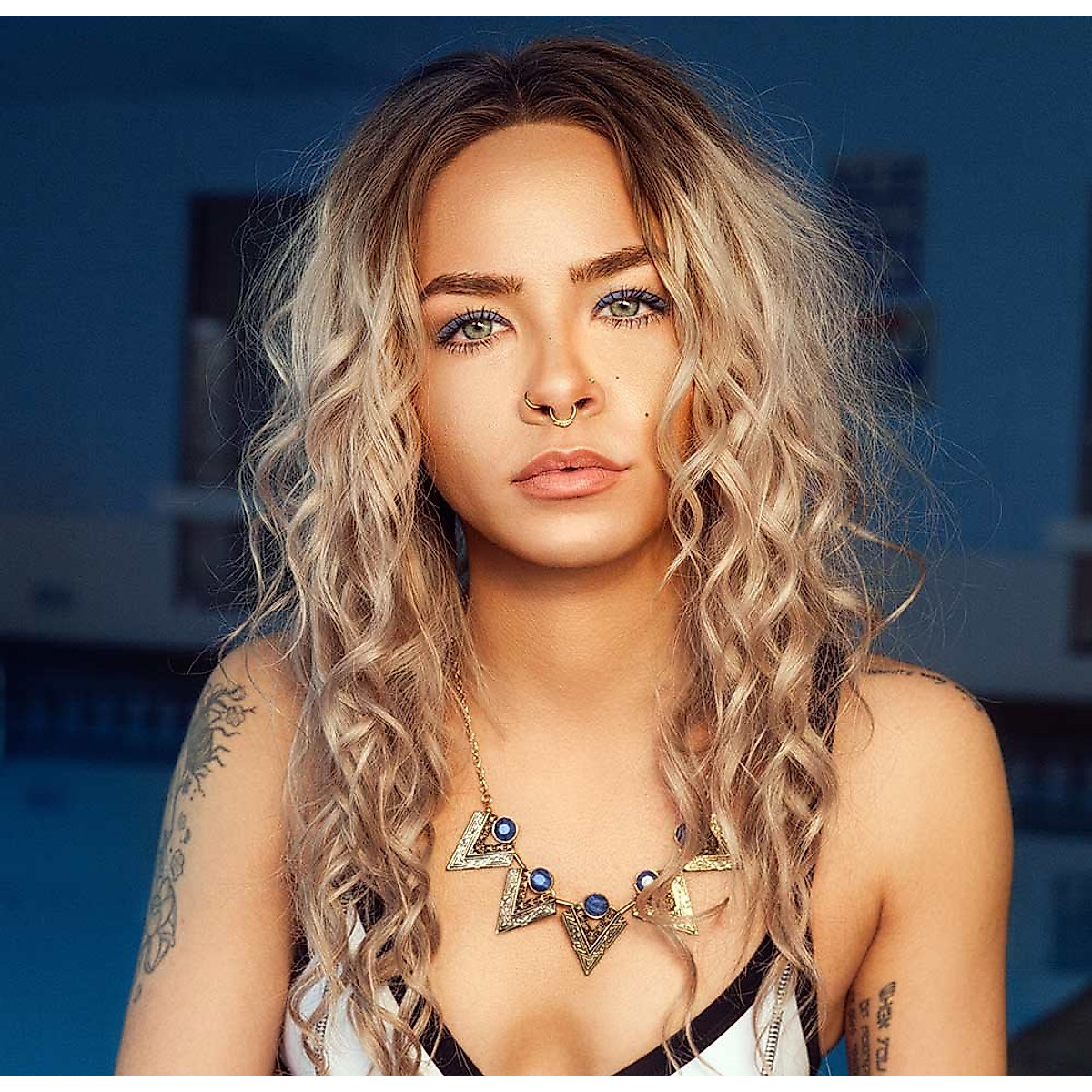 FreshTrends 18 Gauge 1/4"- 14K Yellow Gold Nose Hoop