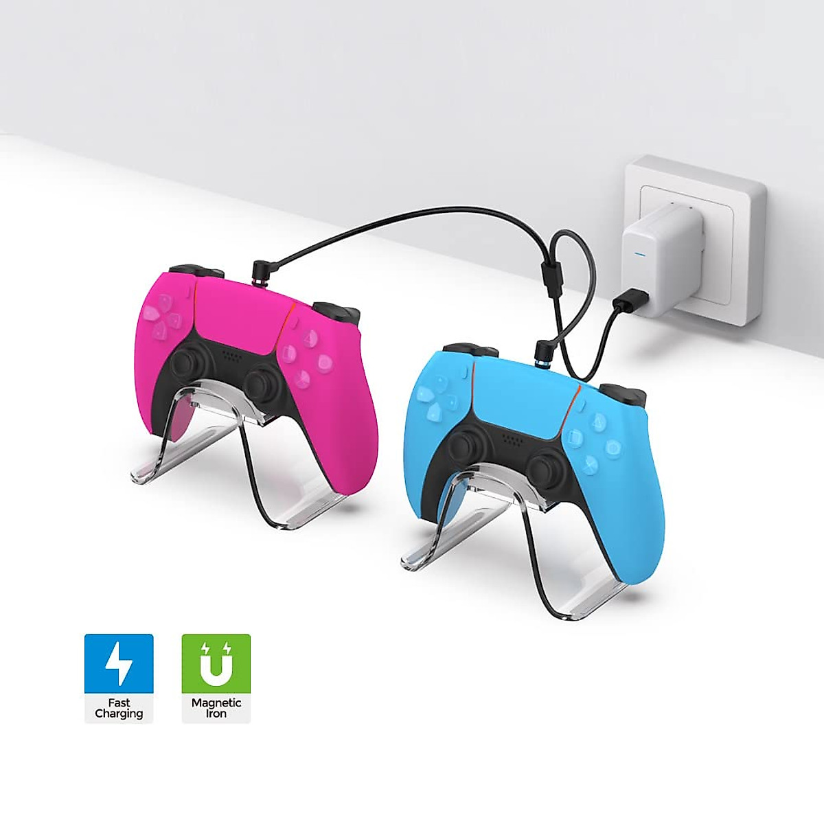 Charging Cable for PSVR2 Handle Magnetic Charging Cable for PS5 Handle Type-c Charging Cable