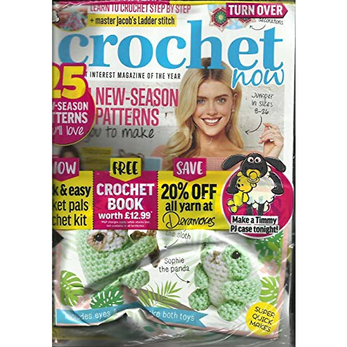 CROCHET NOW MAGAZINE, ISSUE, 32 MAY BE FEW FREE GIFTS ARE MISSING. NOT SURE