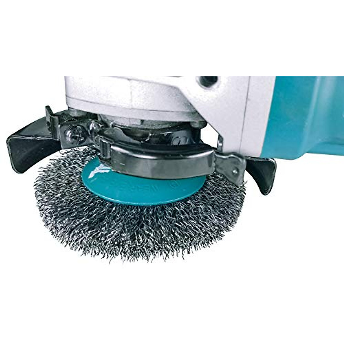 Makita 1 Piece - 4 Inch Crimped Wire Wheel Brush For Grinders - Light-Duty Conditioning For Metal - 4" x 5/8-Inch | 11 UNC