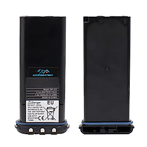 Accessoryway BP-252 7.4V 1800mAh Li-Ion Battery Compatible for ICOM IC-M36 IC-M33 IC-M34 Marine Radio Replacement Battery