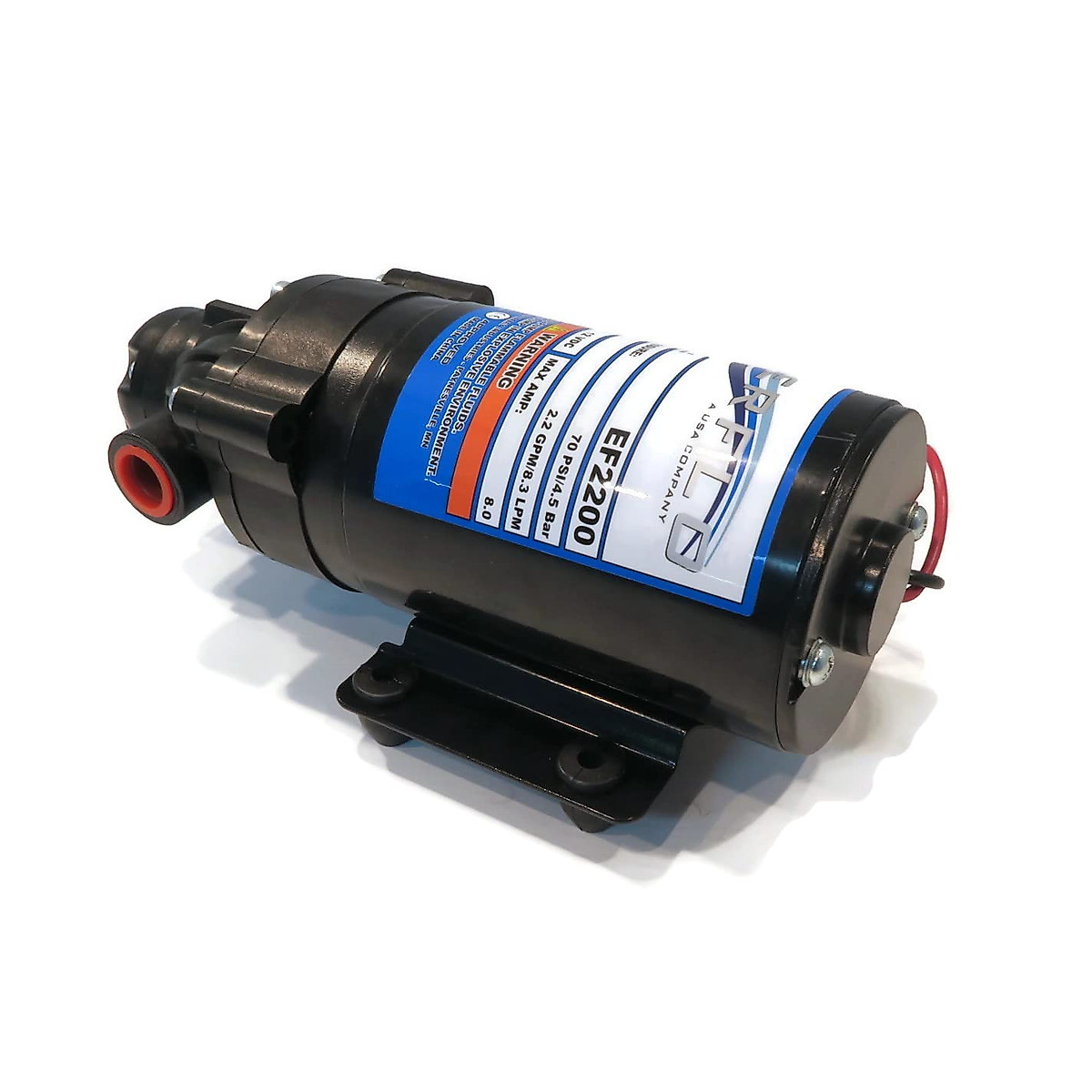 Everflo 12 Volt 2.2 GPM 70 PSI Diaphragm Pump