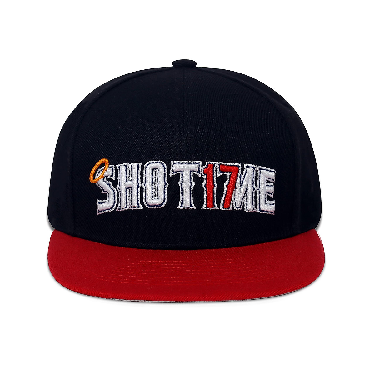 SHOT17ME 17 Ohtani Baseball Cap 3D Embroidered Hip hop Outdoors Snapback Adjustable Hat (Black)