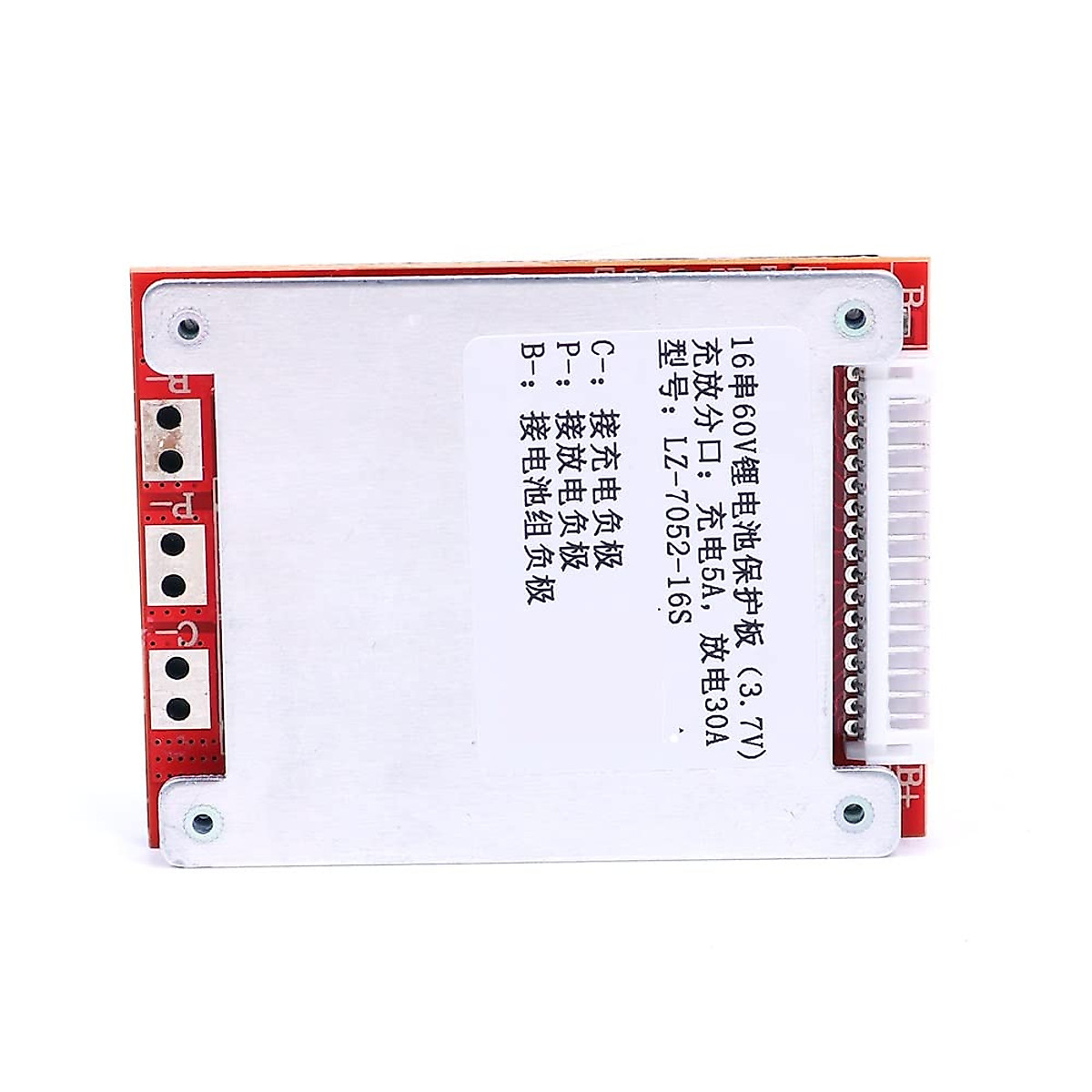 DollaTek 16S 60V 30A BMS Lithium Battery Charger Protection Board with Power Battery Balance/Improving PWB Protection Board