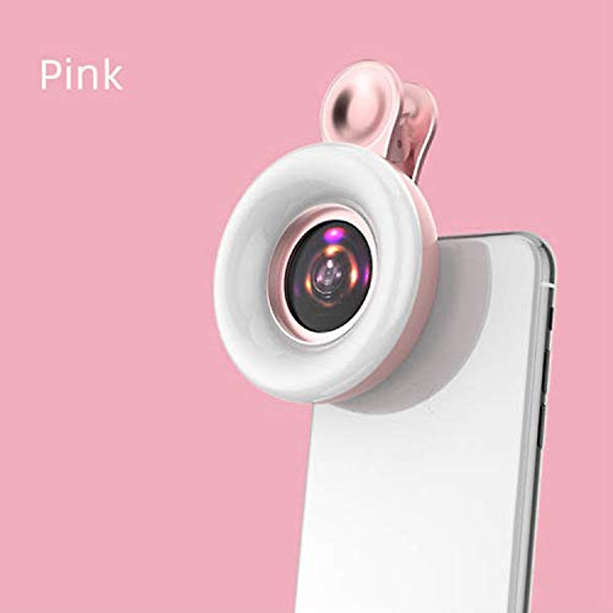Yuyosunb LED Phone Lens Selfie Ring Light Mobile Phone Fill Light HD Macro Dimmable Lamp Beauty Ringlight