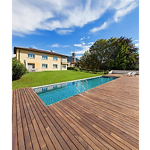 Seal-Once Marine Premium Wood Sealer - Waterproof Sealant - Wood Stain and Sealer in One - 1 Gallon & Clear