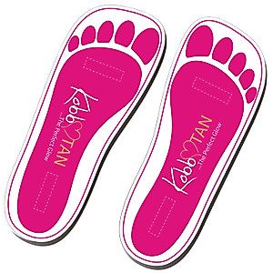 25 Pairs (50Feets) Spray Tanning Feet Pads Disposable Sunless Airbrush Tanning Tent Foot Protection