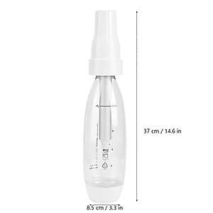 Portable Soda Water Maker, White Beverage Drink Maker Clear Soda Water Machine for Home Outdoor Office Outdoor