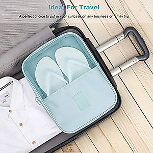 Shoe Bags for Women,Mossio Sports Shoe Storage Luggage Organizer Sky Blue