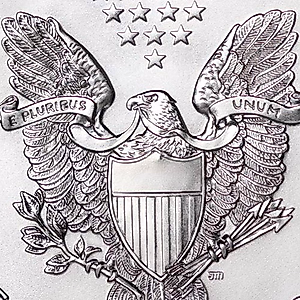 2002 (W) 1 oz American Eagle Silver Eagle Coin Gem Uncirculated (First Strike - Struck at The West Point Label) $1 PCGS GEMUNC