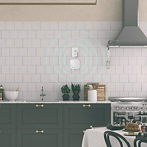 Wall Mount Holder for eero Pro Home WiFi System-Simple and Sturdy Wall Mount Holder Stand Bracket (NOT for eero 6 or eero pro 6), Without Messy Wires (White(3 Pack))