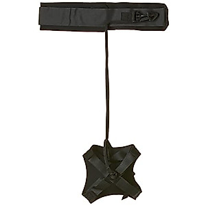 SKLZ Star-Kick Hands-Free Adjustable Solo Soccer Trainer - Fits Ball Sizes 3, 4, and 5 (Black)