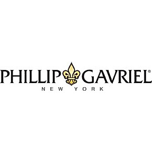 Phillip Gavriel 18K Yellow Gold and Sterling Silver Fleur De Lis Ring Size 8