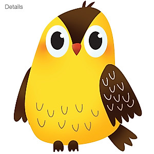 DECOWALL SG-1401P1402 9 Little Monkeys Tree and Height Growth Chart Kids Wall Stickers Wall Decals Peel and Stick Removable Wall Stickers for Kids Nursery Bedroom Living Room