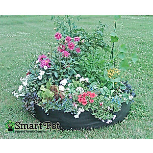 Smart Pot 100511247 Big Bag Fabric Raised Bed, Original, Black
