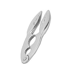 BESTonZON Pecan Cookies Nutcracker Tool of 2 Crab Leg Crackers metal walnut opener chestnut opener nut funnel Tools Lobster Crackers Pecan Cookies Nutcracker Tool