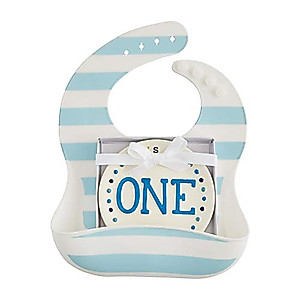 ONE BOY BIB and Plate Set