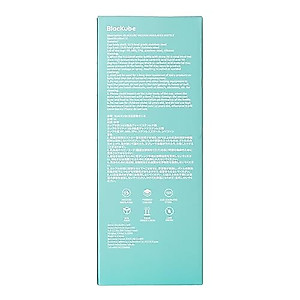 Blackube 32oz Insulated Water Bottle with Straw Lid, Stainless Steel Water Bottles Keeps Hot and Cold for School, Fitness, Outdoor and Camping-White