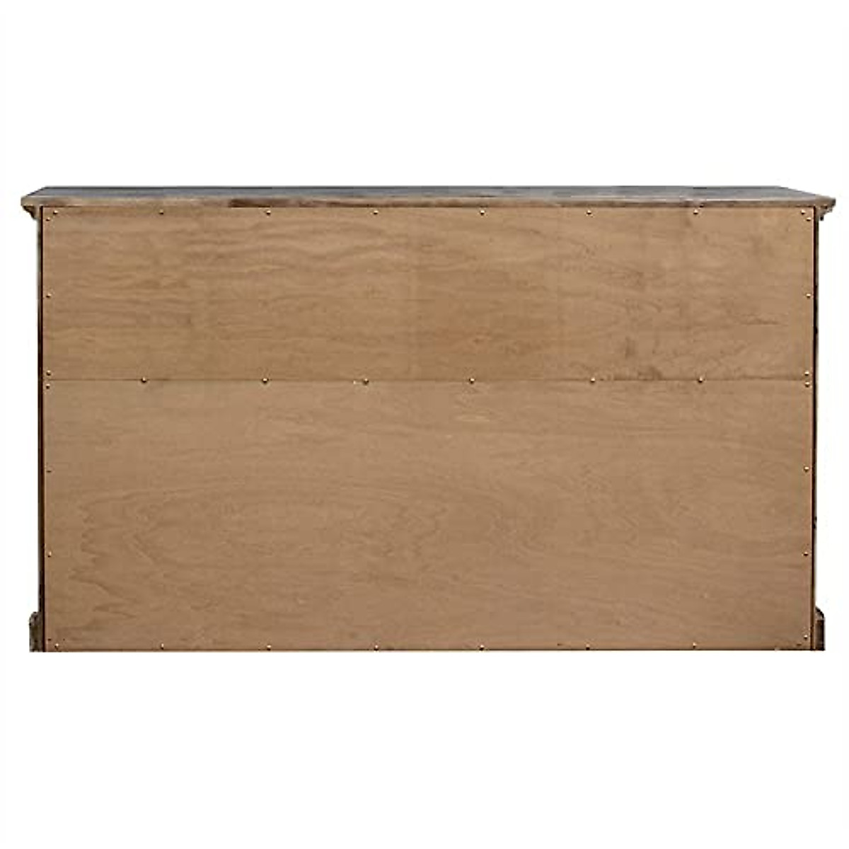 Sunset Trading Solstice 7-Drawer Coastal Dresser in Weathered Gray/Brown Wood