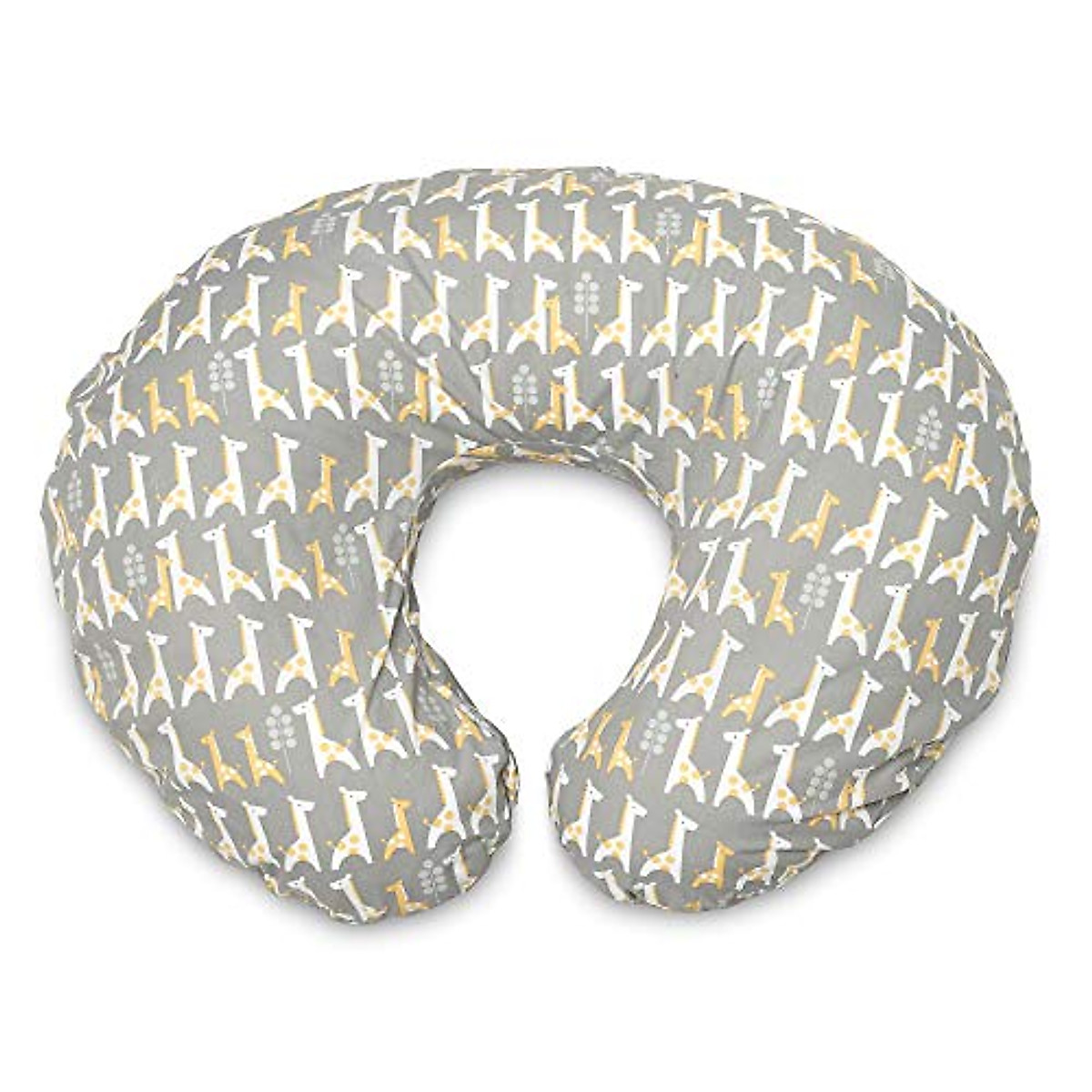 Boppy Original Nursing Pillow Cover, Gray Giraffe, Cotton Blend Fabric with Allover Fashion, Fits All Boppy Nursing Pillows and Positioners