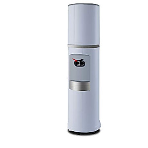 Fahrenheit Free-Standing Hot and Cold Water Cooler Finish: White with Silver Metallic
