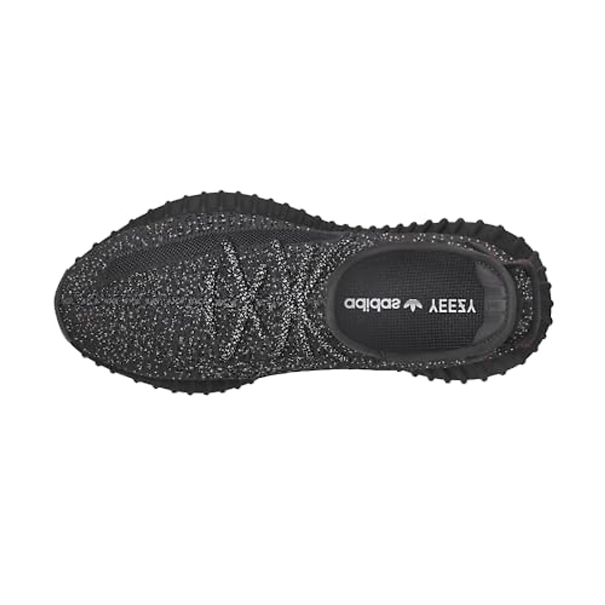 adidas Mens Yeezy Boost 350 V2 Reflective FU9007 Black - Static - Size 6.5