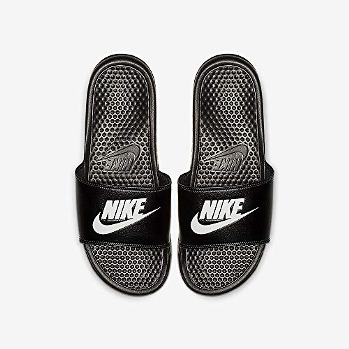 Nike Benassi JDI Men's Sandals Black/White 343880-090 (10 D(M) US)