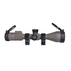 Monstrum G3 3-18x50 FFP Rifle Scope | Flat Dark Earth | Monstrum 43-A Throw Lever | Bundle