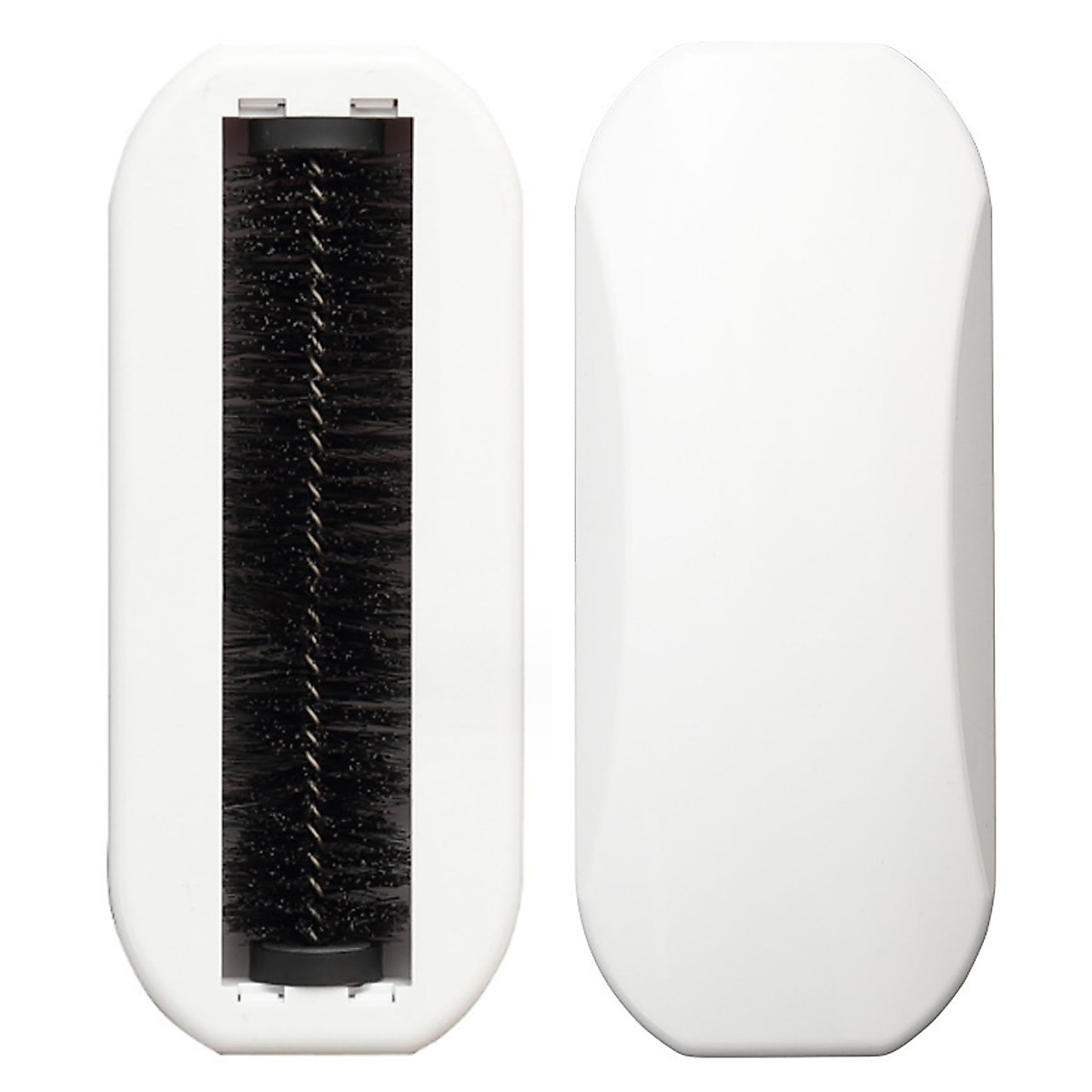 Nirelief Crumb Sweeper 2Pcs Handheld Rolling Ergonomic PP Bristle Nutshell Crumb Brush ABS Cleaning Crumber Table Crumb Sweeper Carpet Sweeper Crumb Catcher for Table Bed Sofa Carpet