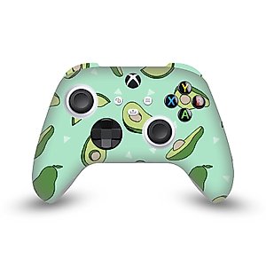 Head Case Designs Officially Licensed Andrea Lauren Design Avocado Art Mix Matte Vinyl Sticker Gaming Skin Case Cover Compatible with Xbox Series X / S Controller